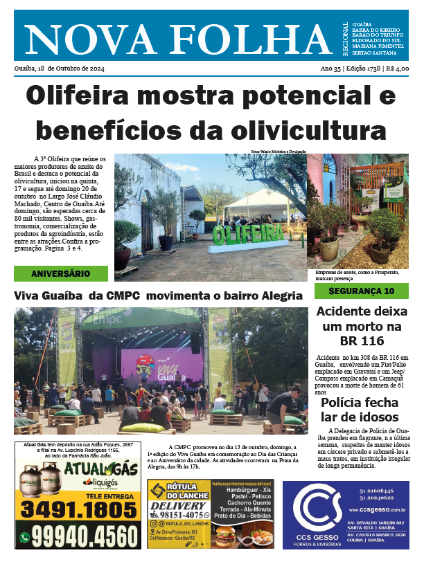 Olifeira mostra potencial e benefícios da olivicultura - Nova Folha